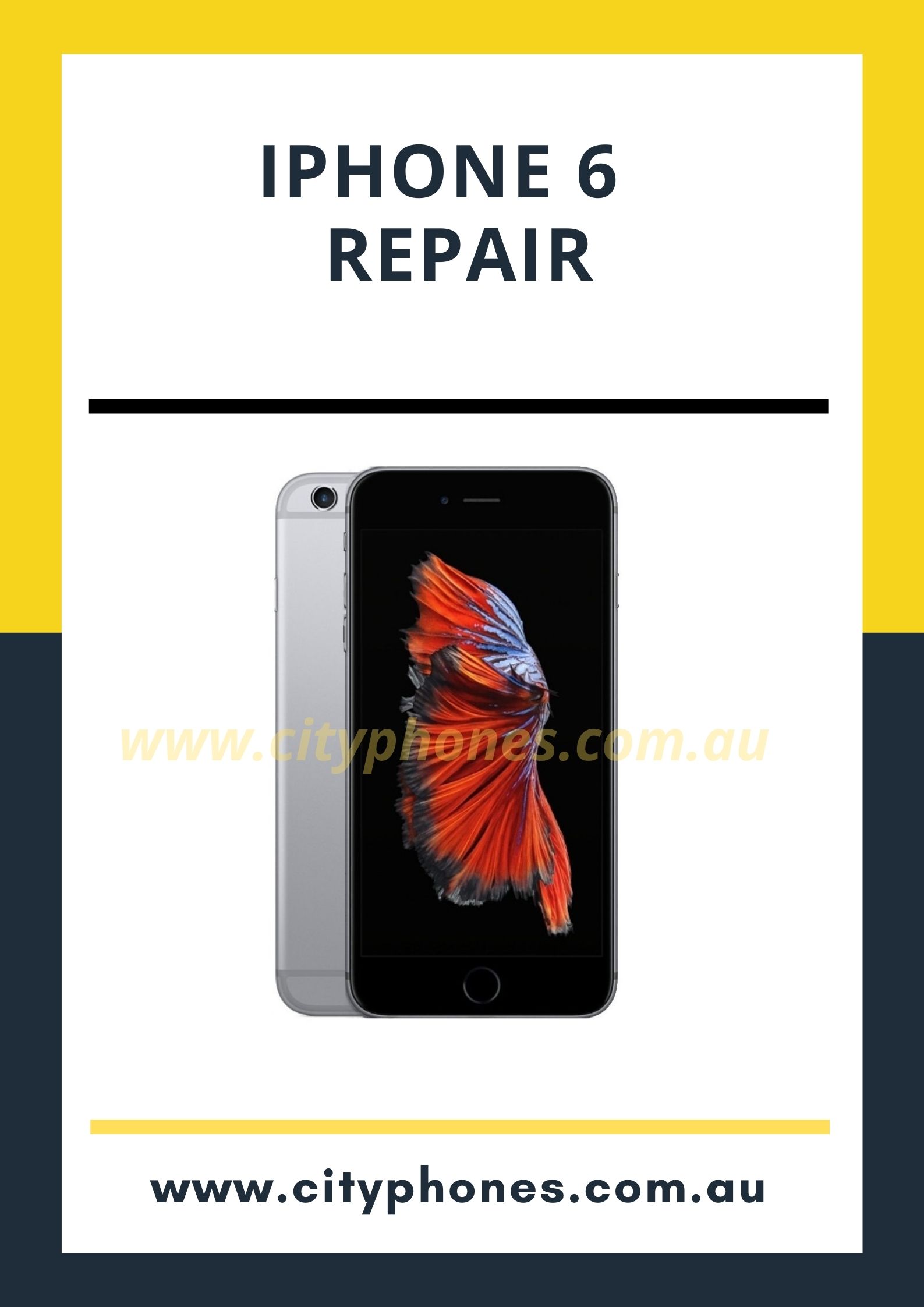 IPHONE 6 Screen Repair in Melbourne and Greensborough
