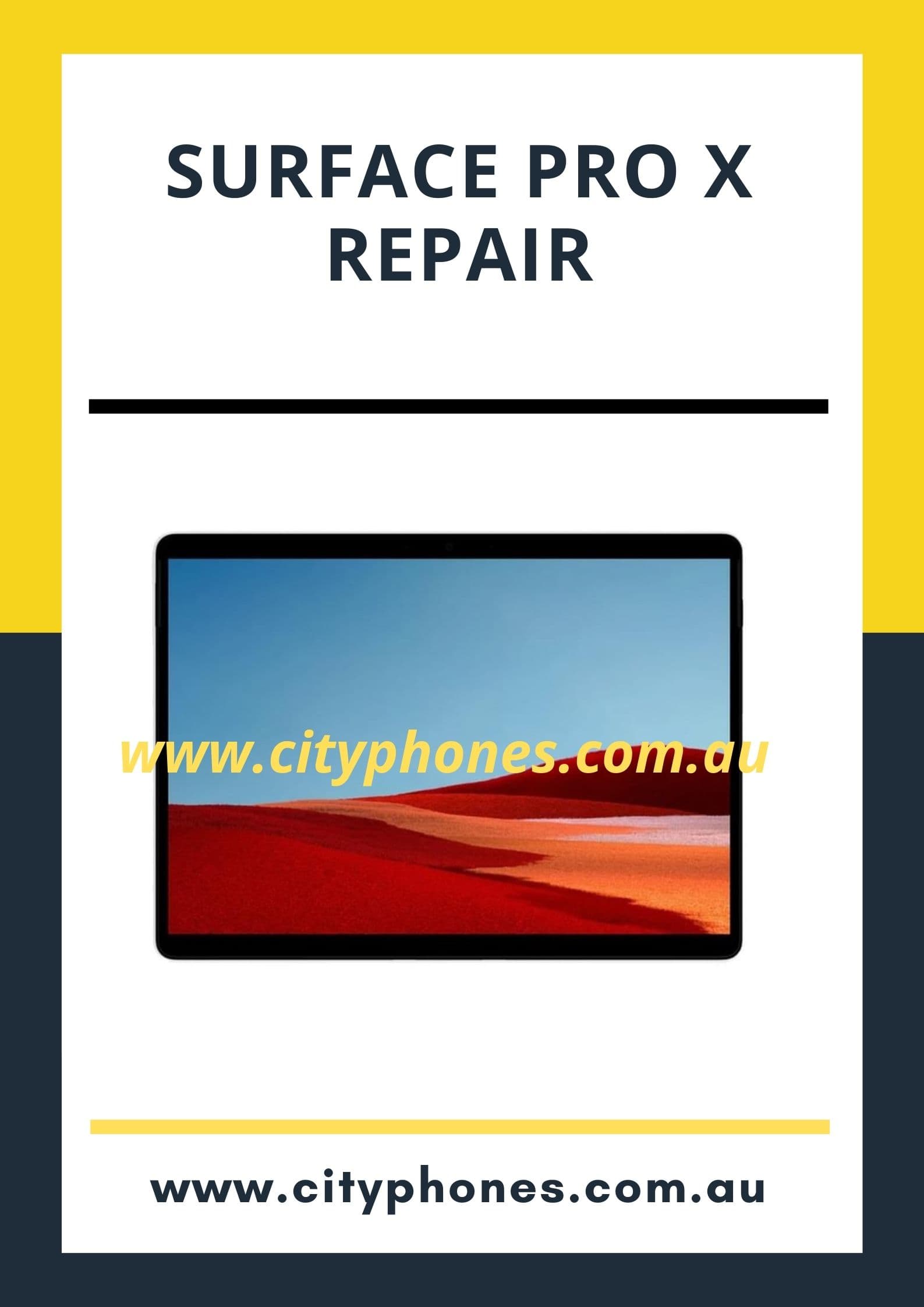 Microsoft Surface Pro X Screen Repair in Melbourne | City Phones