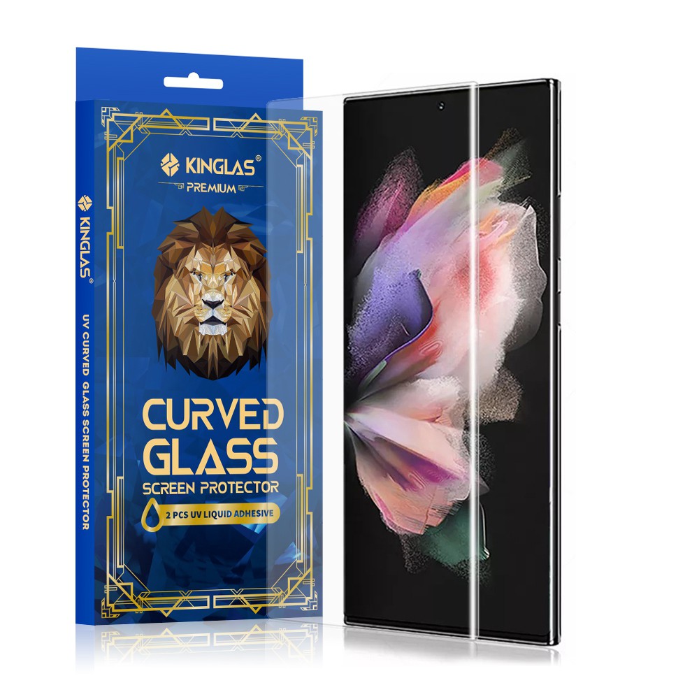 3D Curved UV Tempered Glass Screen Protector For Samsung Galaxy S23 ...